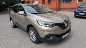 Brown Renault Kadjar 2017 in Vilnius, with an engine capacity of 1.46 L and mileage of 243 thousand km for 7400 €, photo  on AUTOMOTO.COM.LV