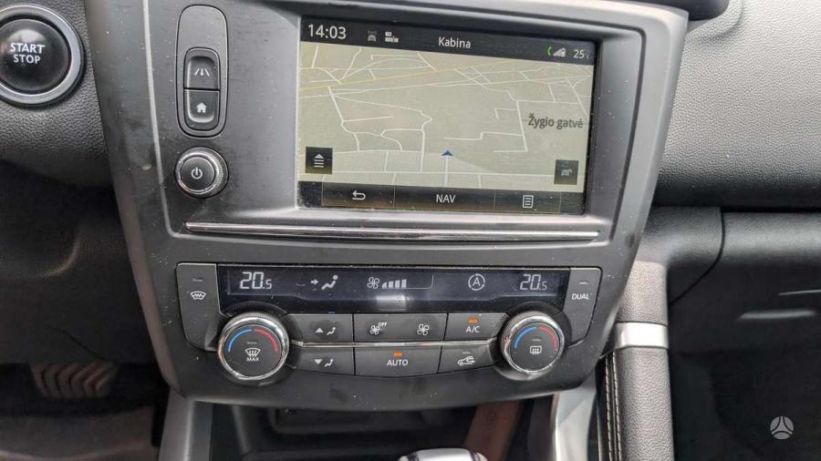 Коричневый Рено Kadjar 2017 в Вильнюс, объемом двигателя 1.46 л и пробегом 243 тыс. км за 7400 €, фото 12 на AUTOMOTO.COM.LV