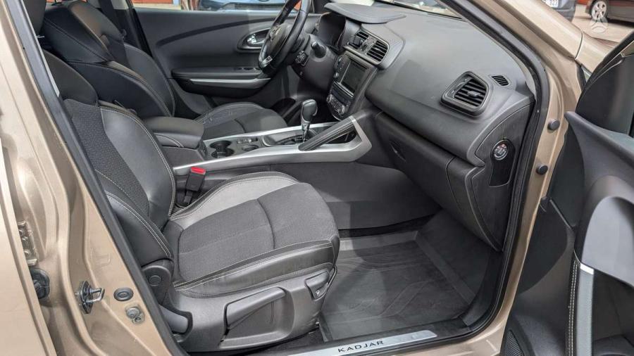 Коричневый Рено Kadjar 2017 в Вильнюс, объемом двигателя 1.46 л и пробегом 243 тыс. км за 7400 €, фото 15 на AUTOMOTO.COM.LV
