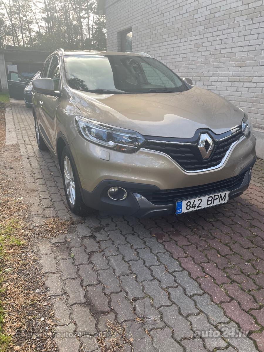 Brūns Renault Kadjar 2015 Tallina, ar dzinēja tilpumu 1.50 L un nobraukumu 232 tūkst. km par 8100 €, foto 4 vietnē AUTOMOTO.COM.LV