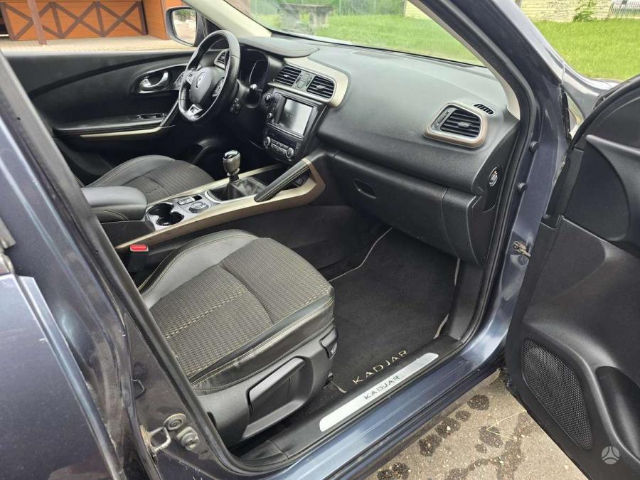 Рено Kadjar 2016 в Юрбаркас, объемом двигателя 1.60 л и пробегом 160 тыс. км за 7100 €, фото 10 на AUTOMOTO.COM.LV