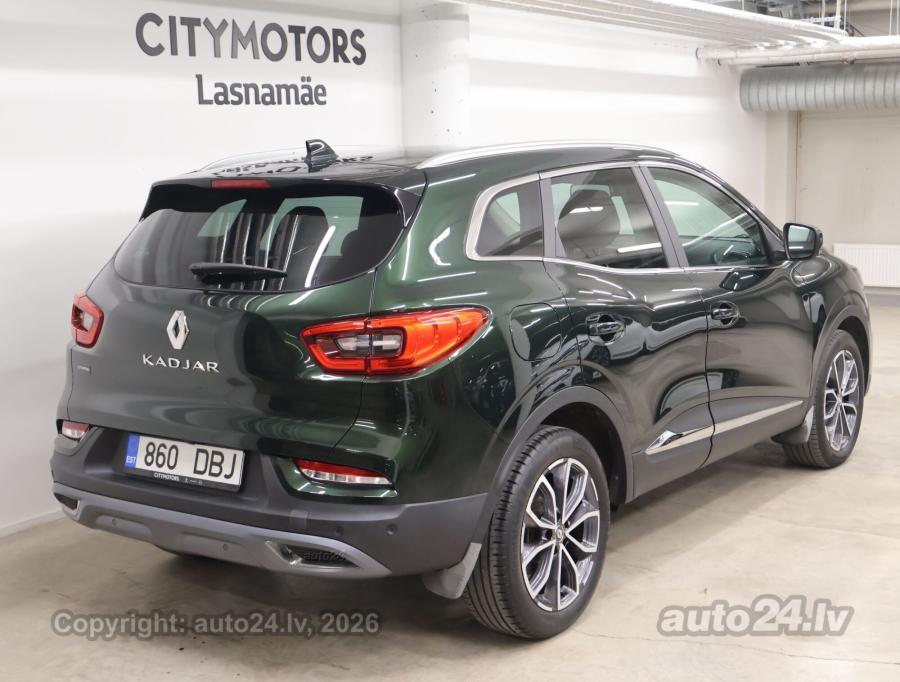 Green Renault Kadjar 2019 in Tallinn, with an engine capacity of 1.30 L and mileage of 34 thousand km for 14900 €, photo 7 on AUTOMOTO.COM.LV