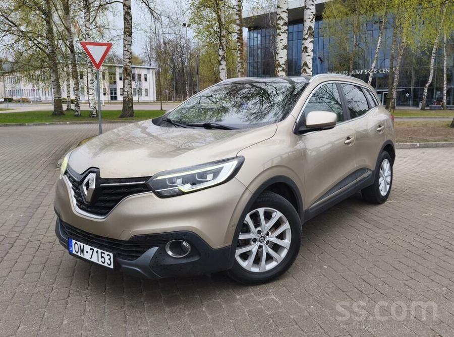 Серый Рено Kadjar 2015 в Елгава, объемом двигателя 1.20 л и пробегом 0 тыс. км за 7990 €, фото 1 на AUTOMOTO.COM.LV