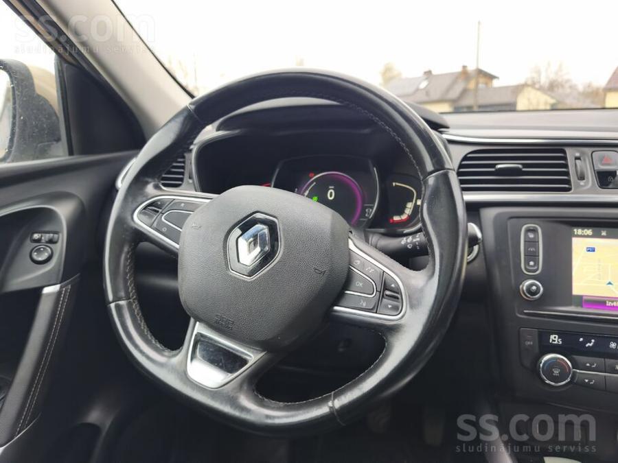 Серый Рено Kadjar 2015 в Елгава, объемом двигателя 1.20 л и пробегом 0 тыс. км за 7990 €, фото 16 на AUTOMOTO.COM.LV