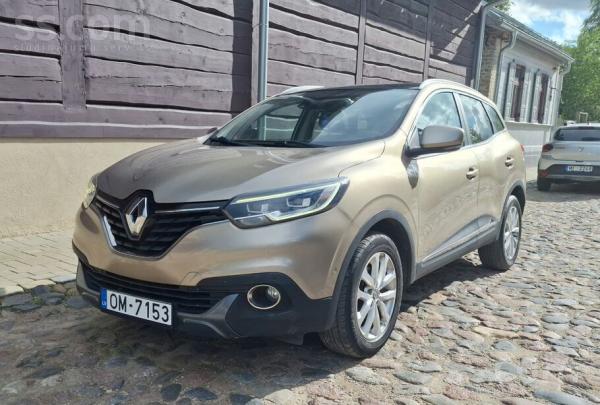 Серый Рено Kadjar 2015 в Елгава, объемом двигателя 1.20 л и пробегом 0 тыс. км за 7990 €, фото 1 на AUTOMOTO.COM.LV