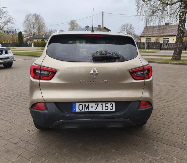 Серый Рено Kadjar 2015 в Елгава, объемом двигателя 1.20 л и пробегом 112 тыс. км за 7990 €, фото 6 на AUTOMOTO.COM.LV