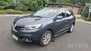 Grey Renault Kadjar 2015 in Riga, with an engine capacity of 1.20 L and mileage of 186 thousand km for 10300 €, photo 3 on AUTOMOTO.COM.LV