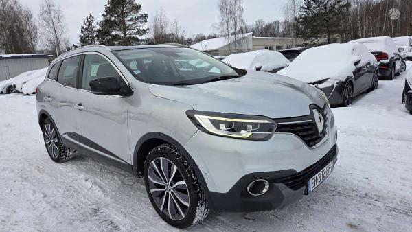 Grey Renault Kadjar 2016 in Taurage, with an engine capacity of 1.20 L and mileage of 150 thousand km for 7880 €, photo 4 on AUTOMOTO.COM.LV