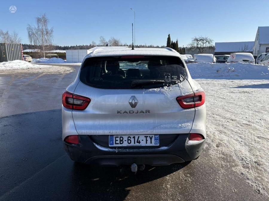 Серый Рено Kadjar 2016 в Таураге, объемом двигателя 1.20 л и пробегом 173 тыс. км за 6500 €, фото 4 на AUTOMOTO.COM.LV