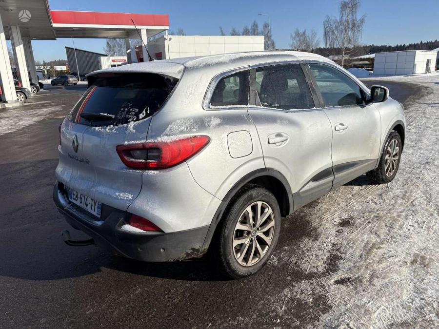 Серый Рено Kadjar 2016 в Таураге, объемом двигателя 1.20 л и пробегом 173 тыс. км за 6500 €, фото 5 на AUTOMOTO.COM.LV