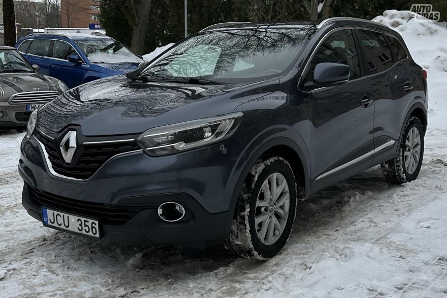 Pelēks Renault Kadjar 2016 Klaipėda, ar dzinēja tilpumu 1.20 L un nobraukumu 156 tūkst. km par 7500 €, foto 1 vietnē AUTOMOTO.COM.LV