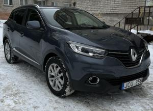 Pelēks Renault Kadjar 2016 Klaipėda, ar dzinēja tilpumu 1.20 L un nobraukumu 156 tūkst. km par 7500 €, foto 2 vietnē AUTOMOTO.COM.LV