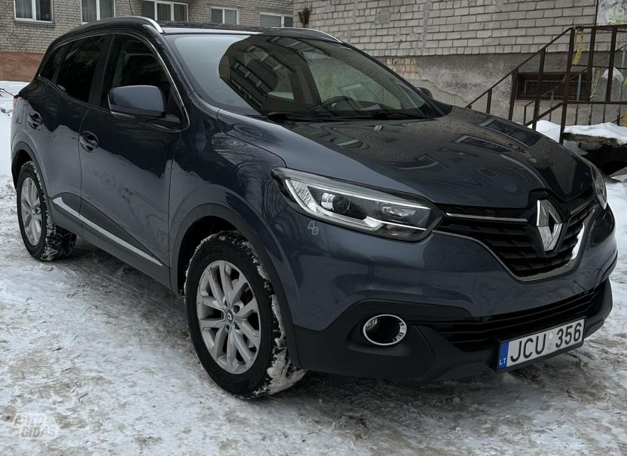 Pelēks Renault Kadjar 2016 Klaipėda, ar dzinēja tilpumu 1.20 L un nobraukumu 156 tūkst. km par 7500 €, foto 2 vietnē AUTOMOTO.COM.LV
