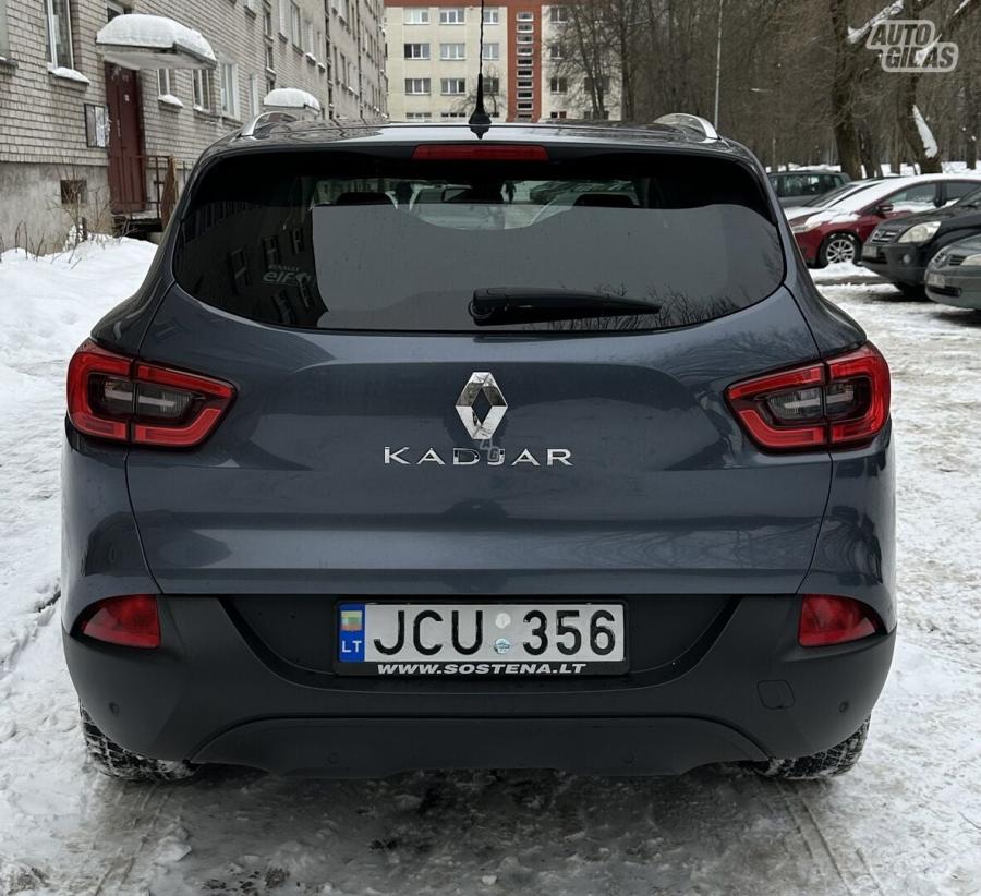 Pelēks Renault Kadjar 2016 Klaipėda, ar dzinēja tilpumu 1.20 L un nobraukumu 156 tūkst. km par 7500 €, foto 8 vietnē AUTOMOTO.COM.LV
