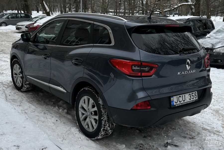 Pelēks Renault Kadjar 2016 Klaipėda, ar dzinēja tilpumu 1.20 L un nobraukumu 156 tūkst. km par 7500 €, foto 10 vietnē AUTOMOTO.COM.LV