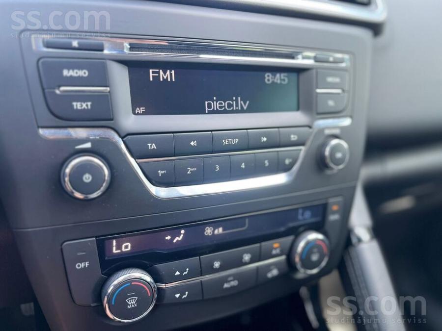 Grey Renault Kadjar 2016 in Kuldiga, with an engine capacity of 1.50 L and mileage of 252 thousand km for 7190 €, photo 15 on AUTOMOTO.COM.LV