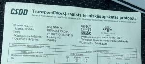 Grey Renault Kadjar 2016 in Kuldiga, with an engine capacity of 1.50 L and mileage of 252 thousand km for 7190 €, photo 22 on AUTOMOTO.COM.LV