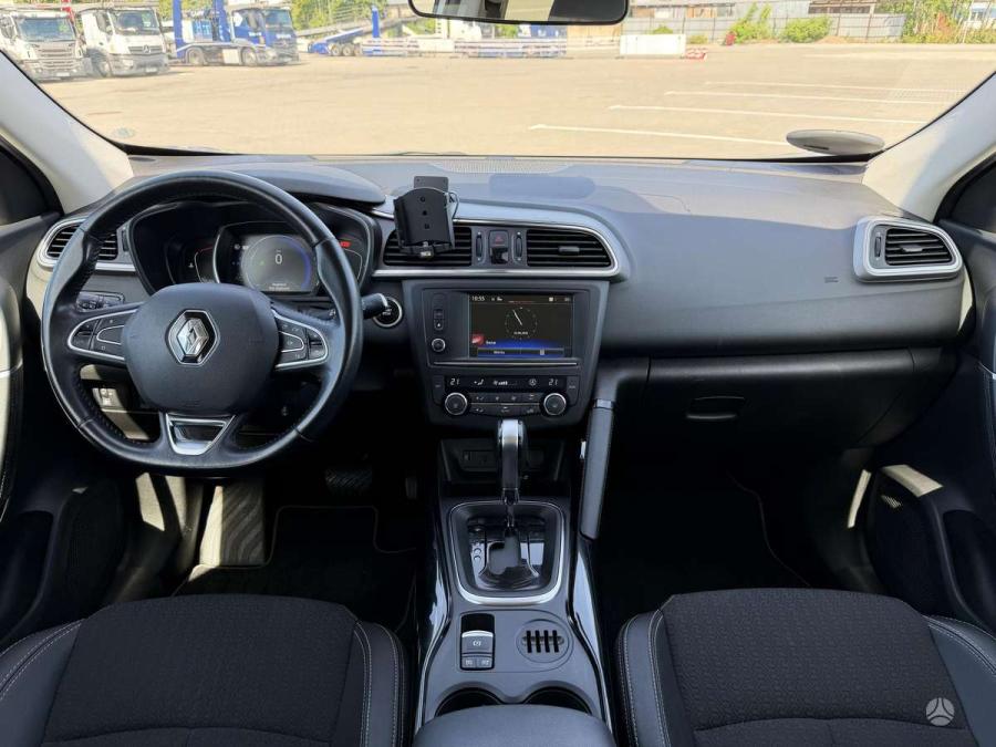 Pelēks Renault Kadjar 2016 Tauragė, ar dzinēja tilpumu 1.46 L un nobraukumu 294 tūkst. km par 7700 €, foto 18 vietnē AUTOMOTO.COM.LV