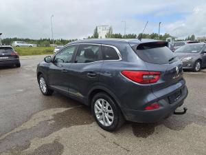Grey Renault Kadjar 2016 in Utena, with an engine capacity of 1.20 L and mileage of 221 thousand km for 6150 €, photo 5 on AUTOMOTO.COM.LV