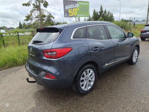 Grey Renault Kadjar 2016 in Utena, with an engine capacity of 1.20 L and mileage of 221 thousand km for 6150 €, photo 7 on AUTOMOTO.COM.LV