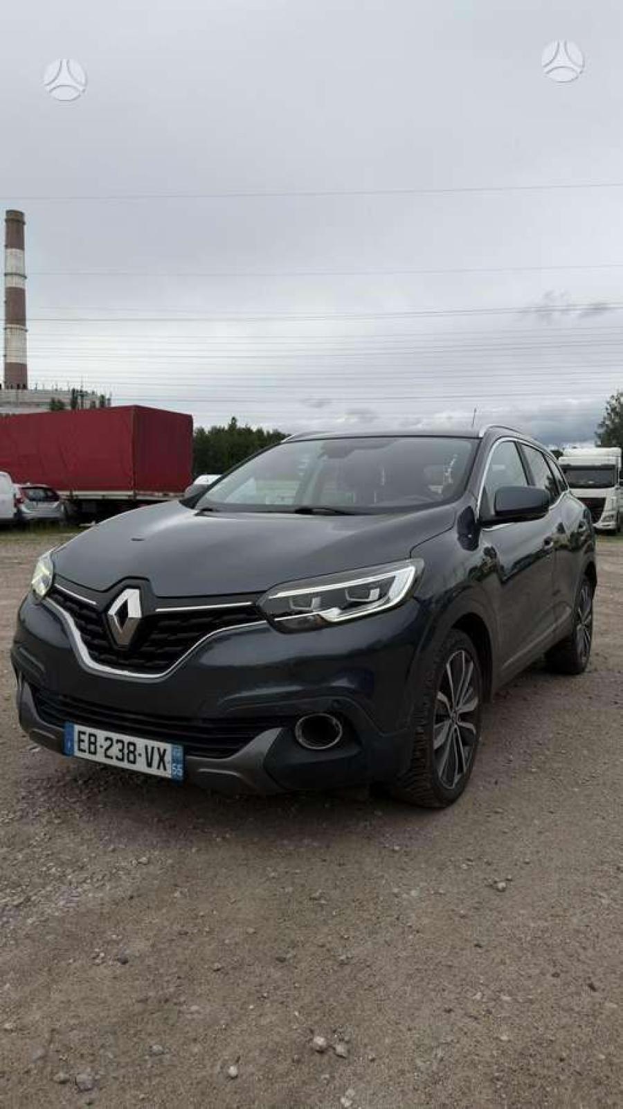 Серый Рено Kadjar 2016 в Каунас, объемом двигателя 1.46 л и пробегом 178 тыс. км за 8150 €, фото 1 на AUTOMOTO.COM.LV
