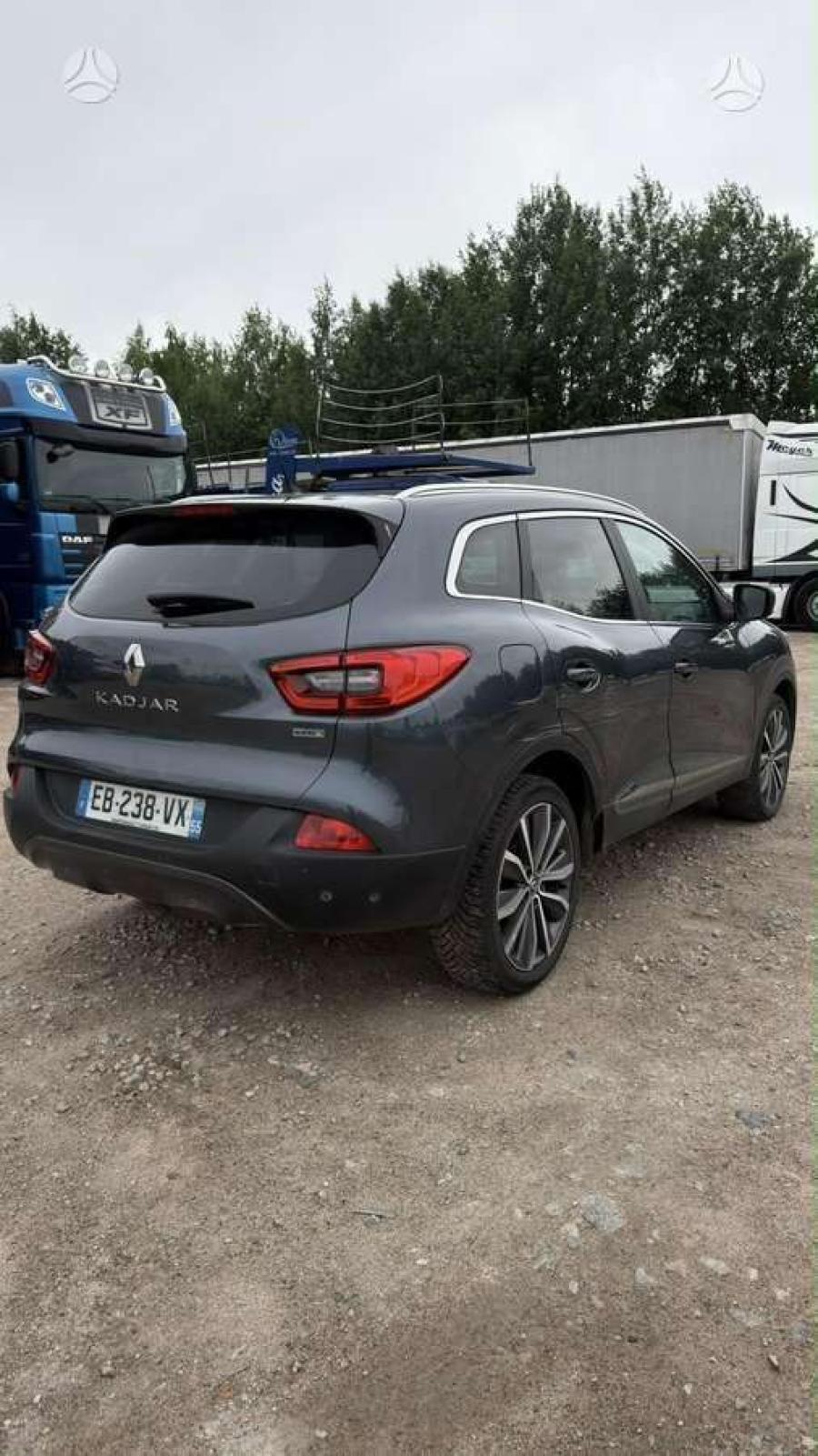 Серый Рено Kadjar 2016 в Каунас, объемом двигателя 1.46 л и пробегом 178 тыс. км за 8150 €, фото 9 на AUTOMOTO.COM.LV