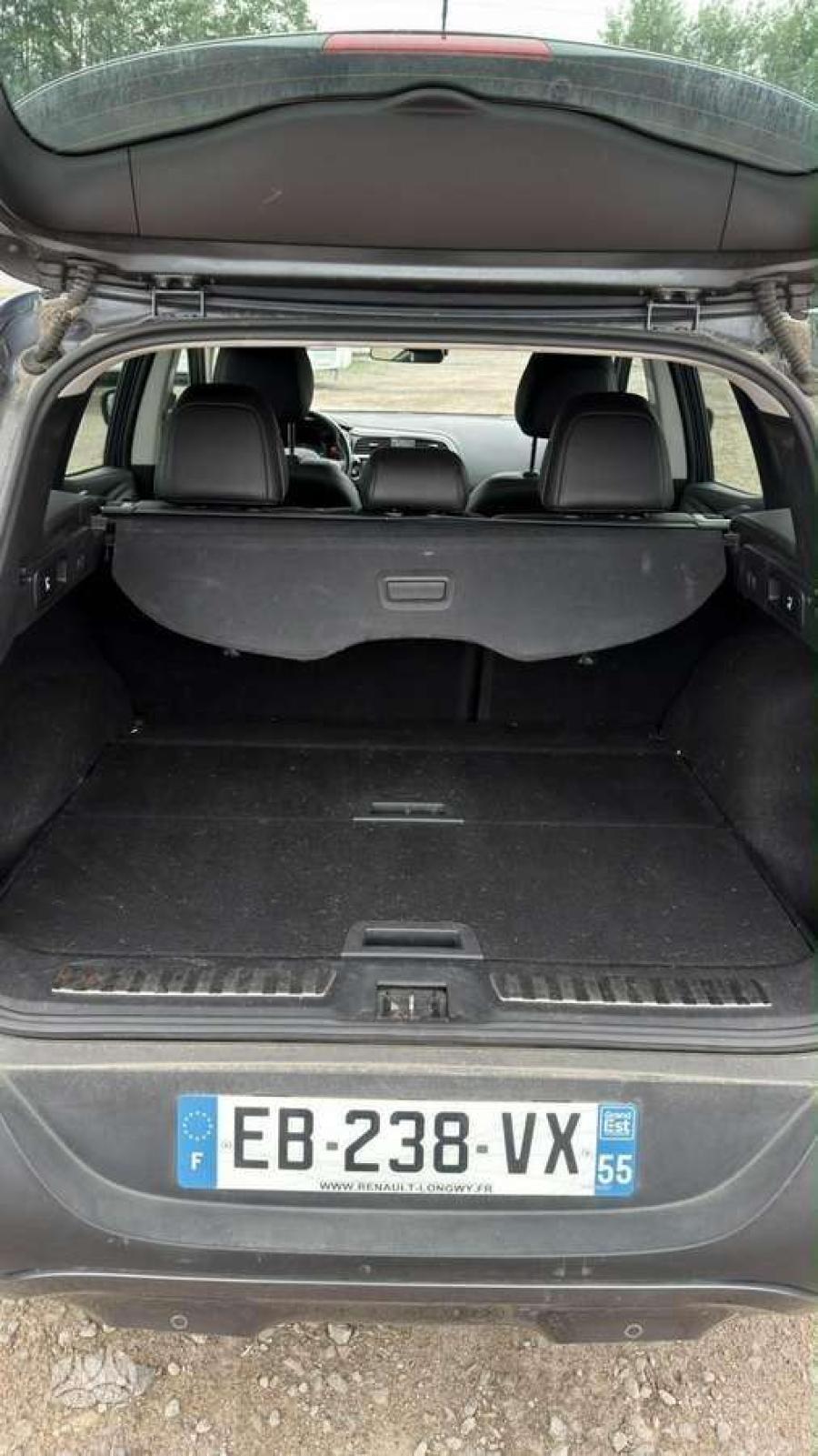 Серый Рено Kadjar 2016 в Каунас, объемом двигателя 1.46 л и пробегом 178 тыс. км за 8150 €, фото 10 на AUTOMOTO.COM.LV