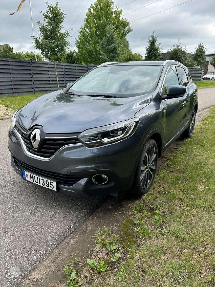Pelēks Renault Kadjar 2016 Viļņa, ar dzinēja tilpumu 1.46 L un nobraukumu 170 tūkst. km par 8490 €, foto 10 vietnē AUTOMOTO.COM.LV