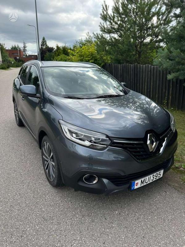 Pelēks Renault Kadjar 2016 Viļņa, ar dzinēja tilpumu 1.46 L un nobraukumu 170 tūkst. km par 8490 €, foto 10 vietnē AUTOMOTO.COM.LV