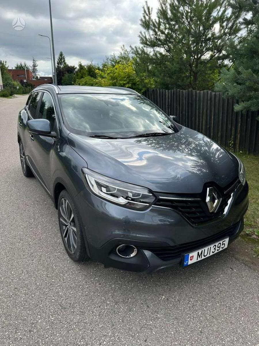Pelēks Renault Kadjar 2016 Viļņa, ar dzinēja tilpumu 1.46 L un nobraukumu 170 tūkst. km par 8490 €, foto 11 vietnē AUTOMOTO.COM.LV