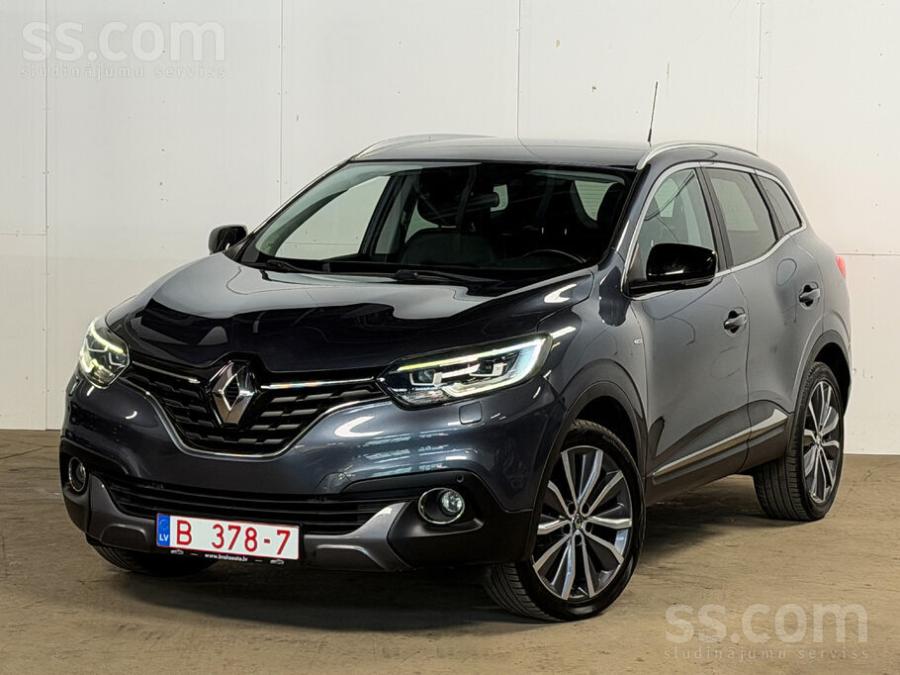 Pelēks Renault Kadjar 2016 Jūrmala, ar dzinēja tilpumu 1.50 L un nobraukumu 245 tūkst. km par 9950 €, foto 1 vietnē AUTOMOTO.COM.LV