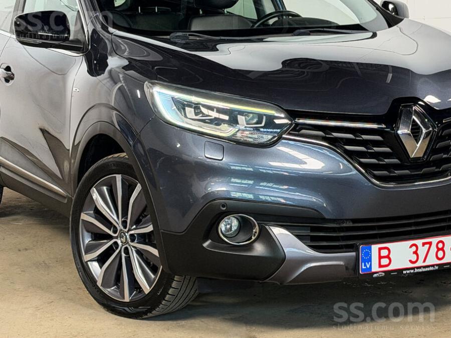 Pelēks Renault Kadjar 2016 Jūrmala, ar dzinēja tilpumu 1.50 L un nobraukumu 245 tūkst. km par 9950 €, foto 5 vietnē AUTOMOTO.COM.LV
