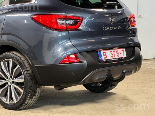 Grey Renault Kadjar 2016 in Jurmala, with an engine capacity of 1.50 L and mileage of 245 thousand km for 9950 €, photo 9 on AUTOMOTO.COM.LV