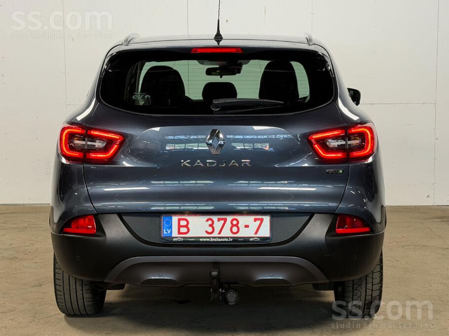 Pelēks Renault Kadjar 2016 Jūrmala, ar dzinēja tilpumu 1.50 L un nobraukumu 245 tūkst. km par 9950 €, foto 14 vietnē AUTOMOTO.COM.LV