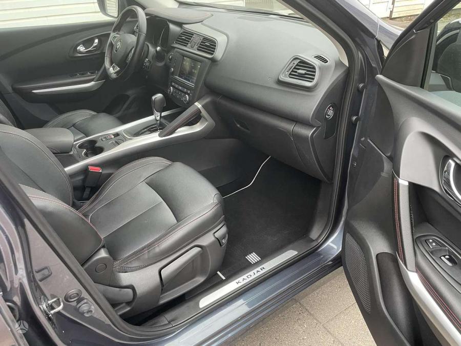 Pelēks Renault Kadjar 2016 Viļņa, ar dzinēja tilpumu 1.50 L un nobraukumu 143 tūkst. km par 8950 €, foto 9 vietnē AUTOMOTO.COM.LV