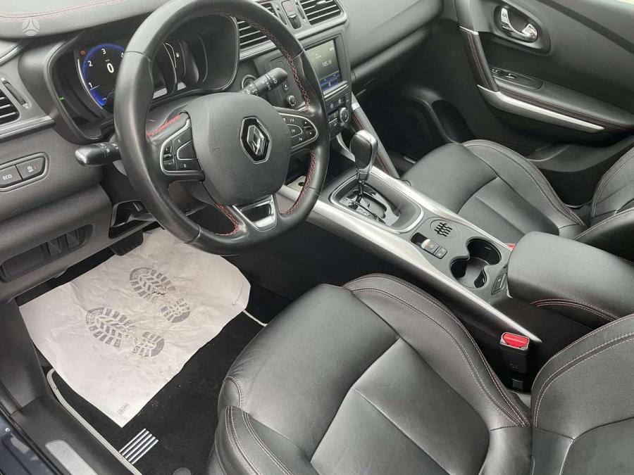 Pelēks Renault Kadjar 2016 Viļņa, ar dzinēja tilpumu 1.50 L un nobraukumu 143 tūkst. km par 8950 €, foto 14 vietnē AUTOMOTO.COM.LV