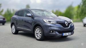 Pelēks Renault Kadjar 2016 Viļņa, ar dzinēja tilpumu 1.60 L un nobraukumu 225 tūkst. km par 7199 €, foto  vietnē AUTOMOTO.COM.LV