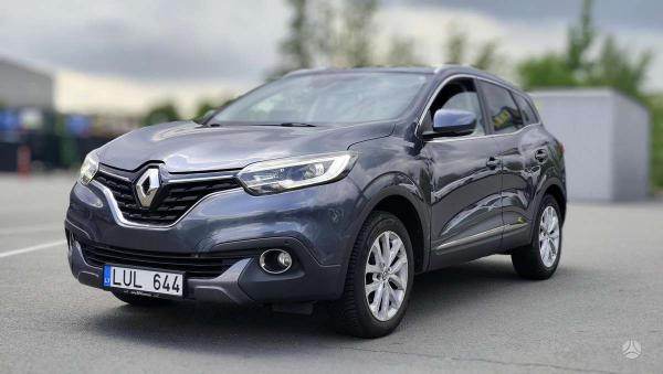 Серый Рено Kadjar 2016 в Вильнюс, объемом двигателя 1.60 л и пробегом 225 тыс. км за 7199 €, фото 3 на AUTOMOTO.COM.LV