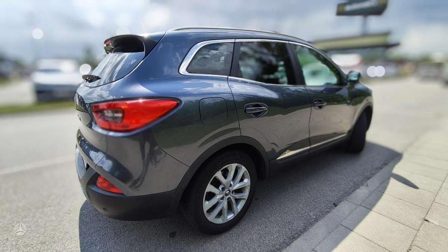 Pelēks Renault Kadjar 2016 Viļņa, ar dzinēja tilpumu 1.60 L un nobraukumu 225 tūkst. km par 7199 €, foto 8 vietnē AUTOMOTO.COM.LV