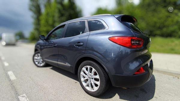 Серый Рено Kadjar 2016 в Вильнюс, объемом двигателя 1.60 л и пробегом 225 тыс. км за 7199 €, фото 9 на AUTOMOTO.COM.LV