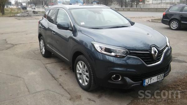 Серый Рено Kadjar 2016 в Рига, объемом двигателя 1.20 л и пробегом 96 тыс. км за 8500 €, фото 4 на AUTOMOTO.COM.LV