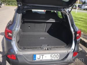 Grey Renault Kadjar 2016 in Riga, with an engine capacity of 1.20 L and mileage of 96 thousand km for 8500 €, photo 7 on AUTOMOTO.COM.LV