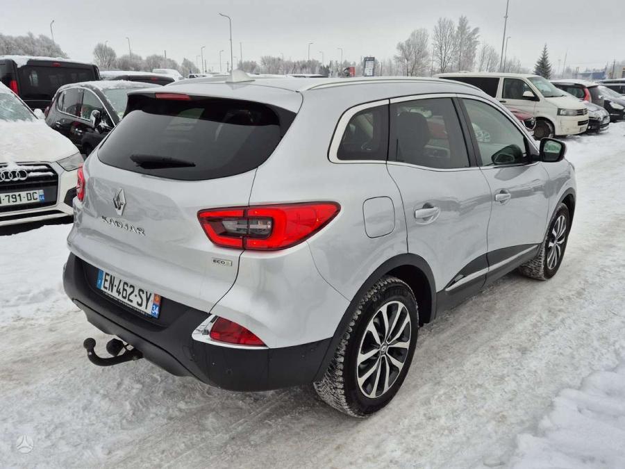 Grey Renault Kadjar 2017 in Taurage, with an engine capacity of 1.46 L and mileage of 220 thousand km for 8500 €, photo 4 on AUTOMOTO.COM.LV