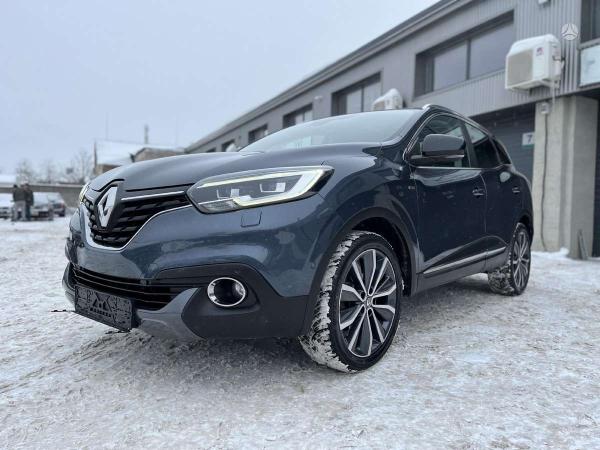 Pelēks Renault Kadjar 2017 Šauļi, ar dzinēja tilpumu 1.20 L un nobraukumu 102 tūkst. km par 9550 €, foto 1 vietnē AUTOMOTO.COM.LV