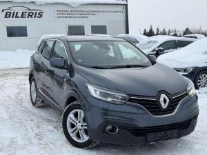 Grey Renault Kadjar 2017 in Utena, with an engine capacity of 1.46 L and mileage of 249 thousand km for 8390 €, photo  on AUTOMOTO.COM.LV