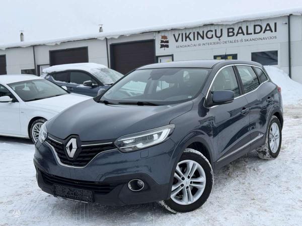 Pelēks Renault Kadjar 2017 Utena, ar dzinēja tilpumu 1.46 L un nobraukumu 249 tūkst. km par 8390 €, foto 3 vietnē AUTOMOTO.COM.LV