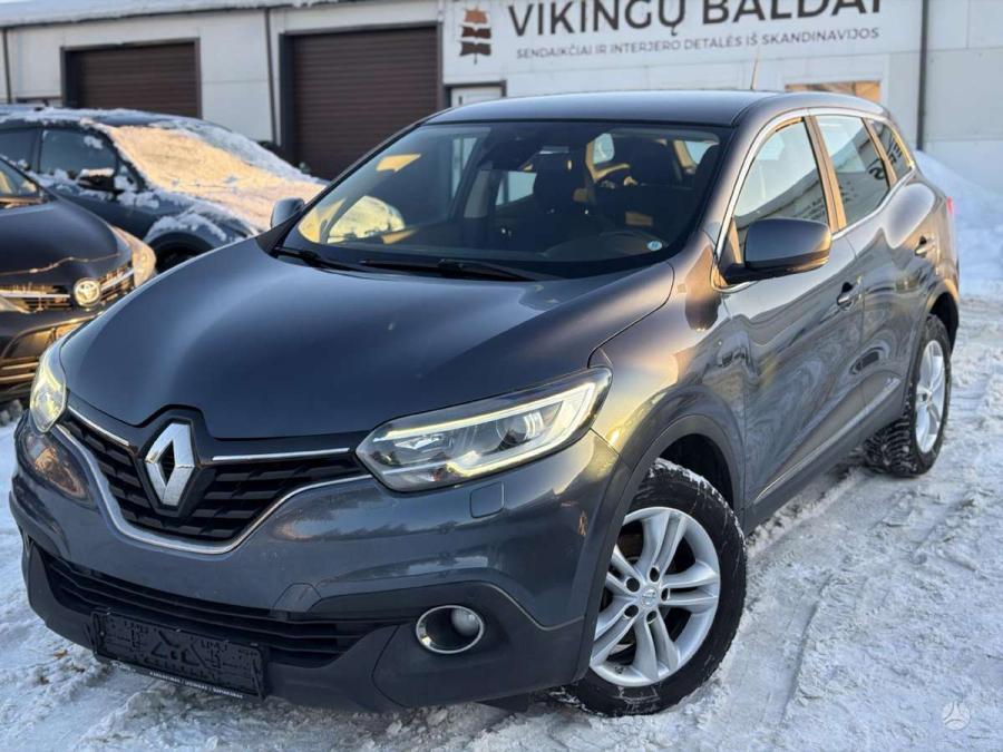 Pelēks Renault Kadjar 2017 Utena, ar dzinēja tilpumu 1.46 L un nobraukumu 249 tūkst. km par 7990 €, foto 4 vietnē AUTOMOTO.COM.LV
