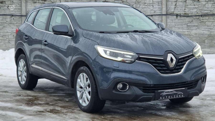 Серый Рено Kadjar 2017 в Таураге, объемом двигателя 1.20 л и пробегом 150 тыс. км за 7300 €, фото 3 на AUTOMOTO.COM.LV