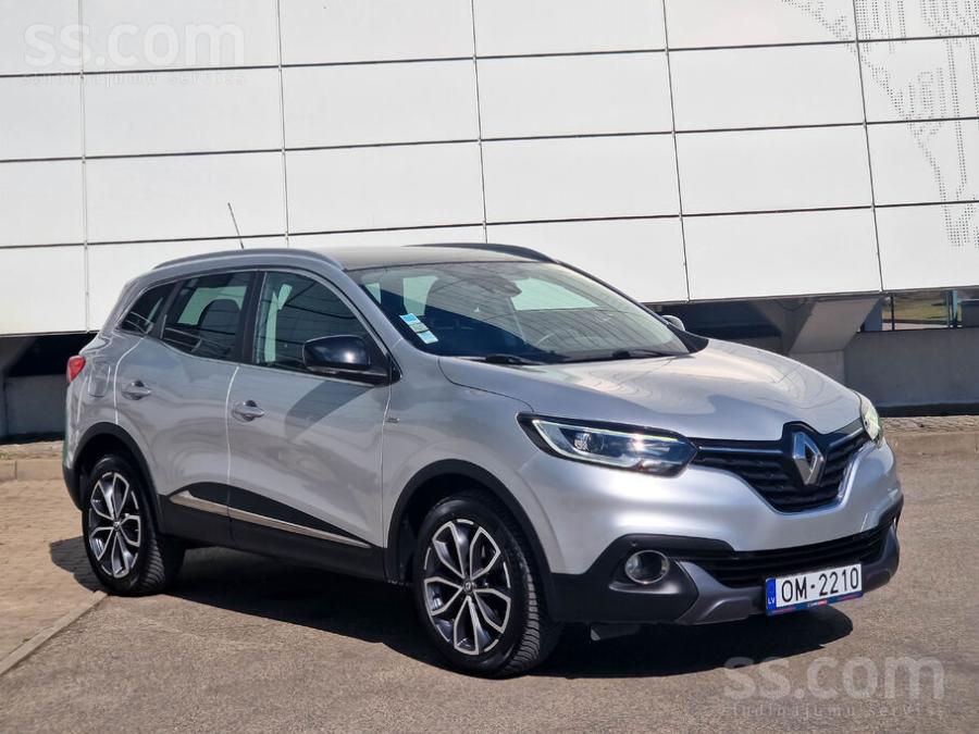 Grey Renault Kadjar 2017 in Riga, with an engine capacity of 1.20 L and mileage of 164 thousand km for 9750 €, photo 4 on AUTOMOTO.COM.LV