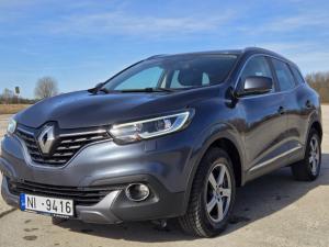 Grey Renault Kadjar 2017 in Riga, with an engine capacity of 1.50 L and mileage of 179 thousand km for 10950 €, photo 3 on AUTOMOTO.COM.LV